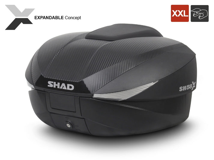 SH58X - Expandable Top Case – Shad Canada